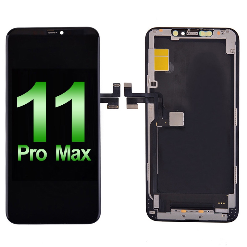 iPhone 11 Pro Max LCD Digitizer Frame Assembly Replacement Black ...