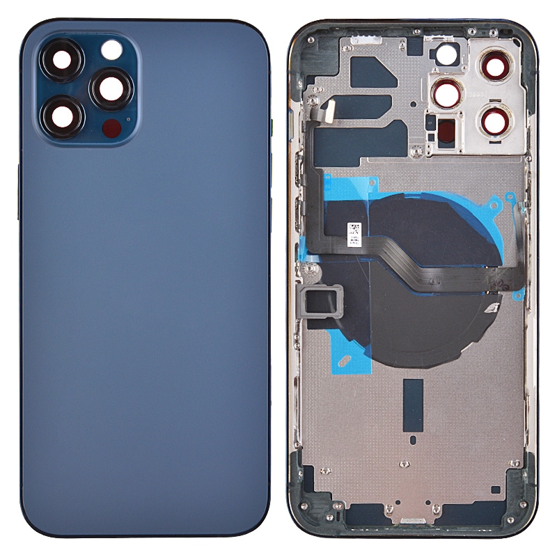 Back Housing with Small Parts Pre-installed for iPhone 12 Pro Max(for ...